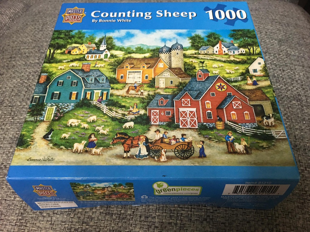Counting Sheep Puzzle - 1000 pcs, Hobbies & Toys, Toys & Games on Carousell