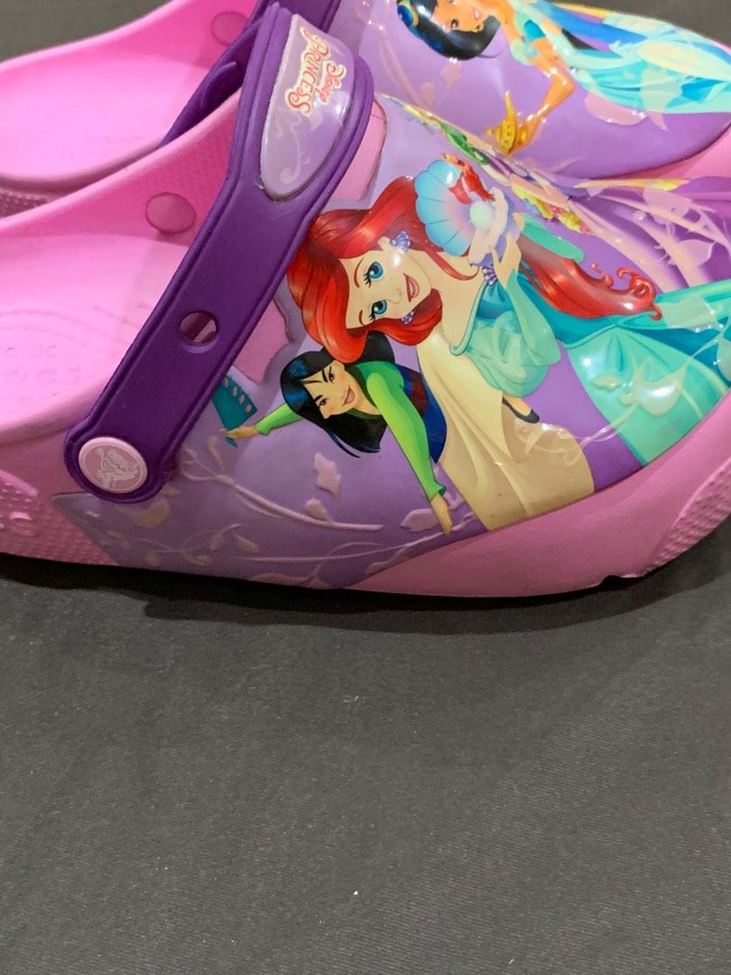 Crocs Disney Princess Light-up Fun Lab Clogs, Babies & Kids, Babies ...