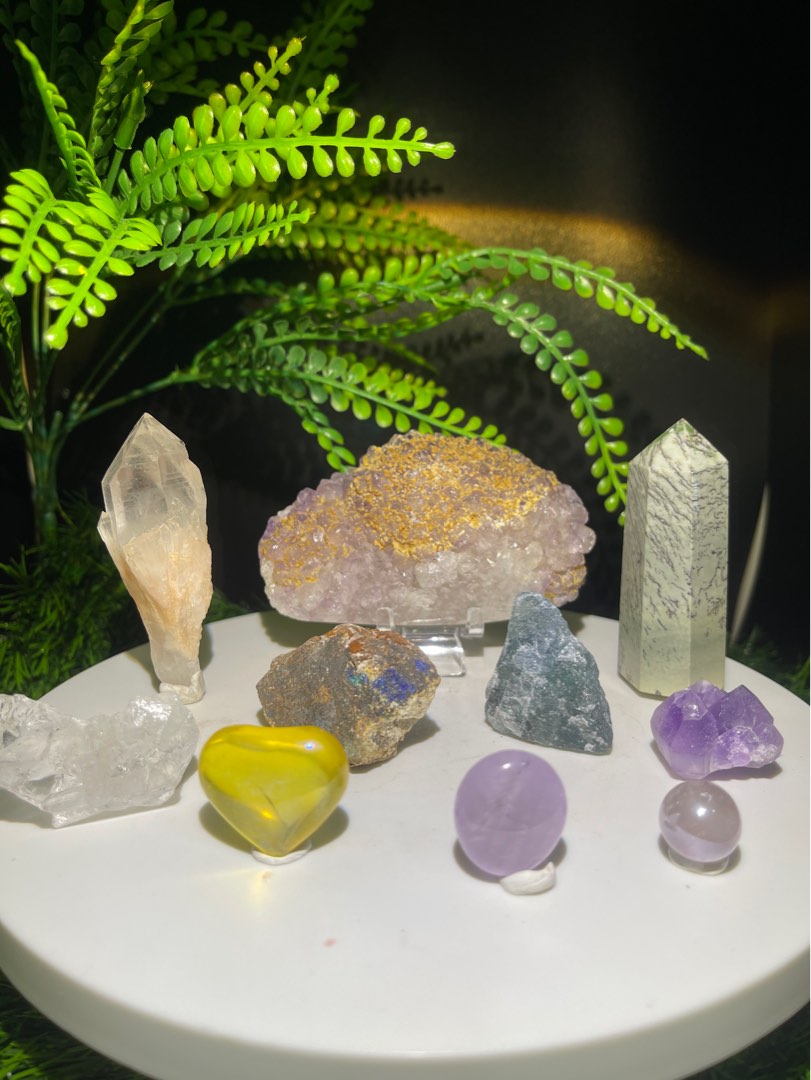 Crystal Set, Women's Fashion, Jewelry & Organisers, Precious Stones on ...