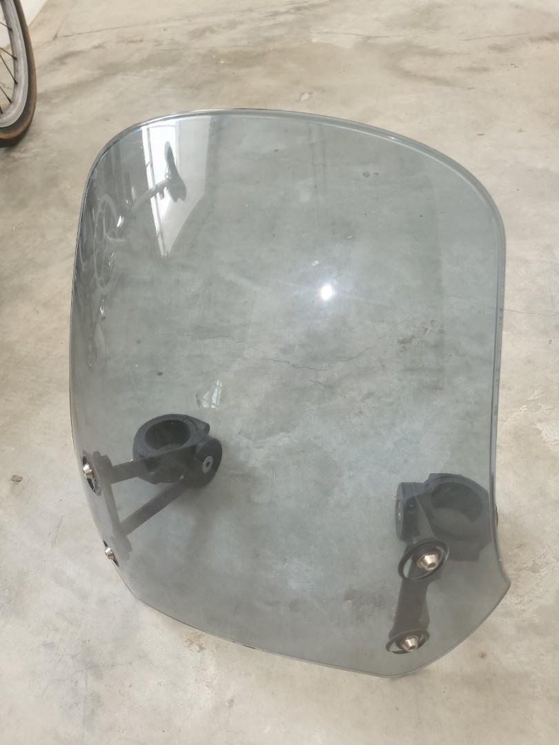Dart Flyscreen Windshield, Motorcycles, Motorcycle Accessories on Carousell