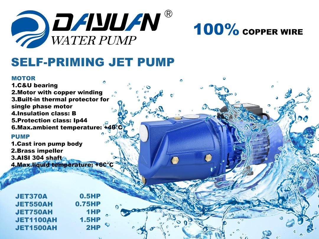 Dayuan Self-Priming Jet Pump, Commercial & Industrial, Industrial ...