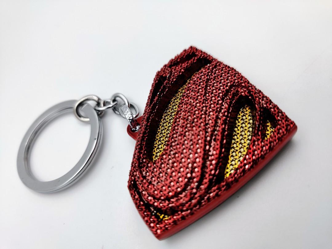 DC Superman logo keychain key ring collectible, Hobbies & Toys, Toys ...