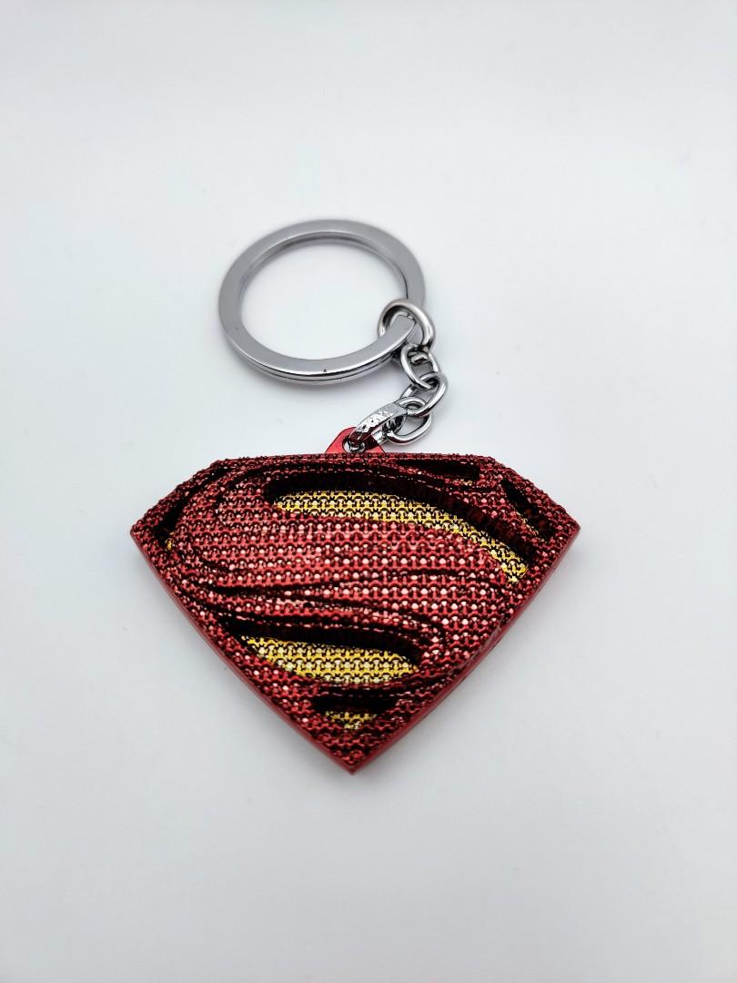 DC Superman logo keychain key ring collectible, Hobbies & Toys, Toys ...