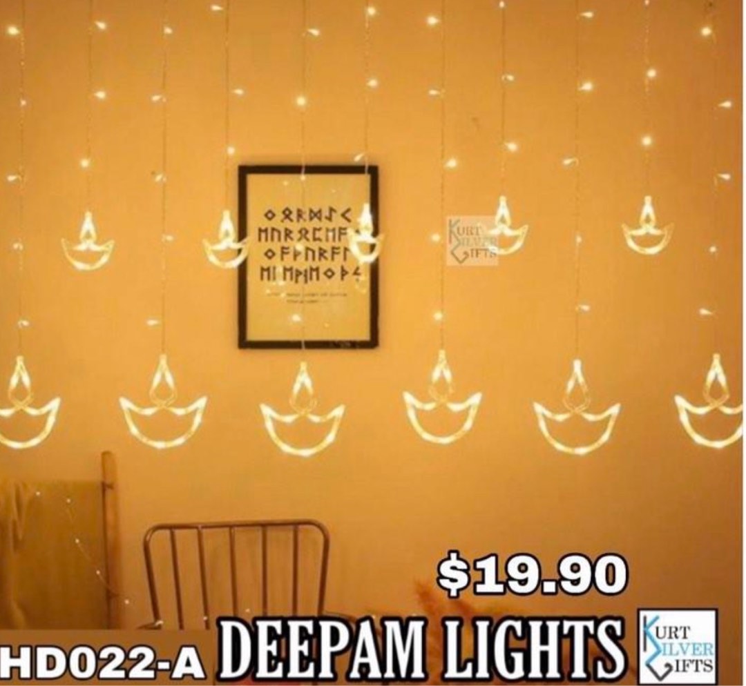 Deepam lights fairy lights, Furniture & Home Living, Home Decor, Wall ...