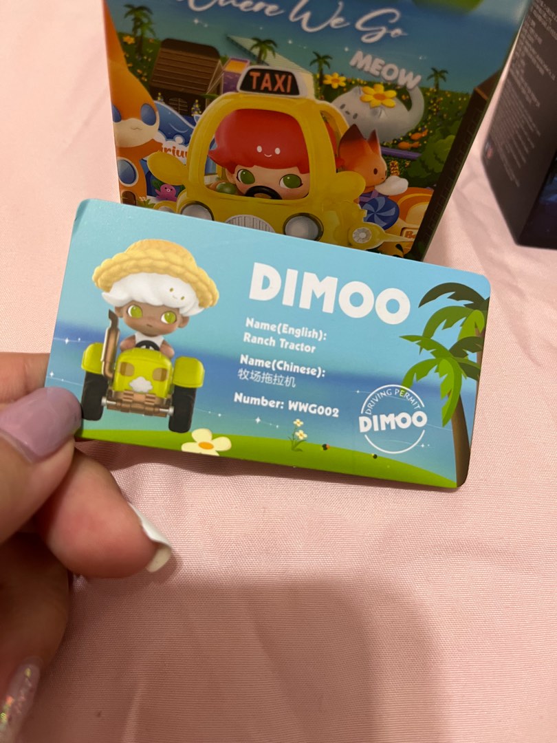 DIMOO ranch tractor popmart, Hobbies & Toys, Toys & Games on Carousell