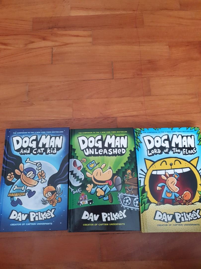 Dog Man books, 3 set., Hobbies & Toys, Books & Magazines, Children's ...