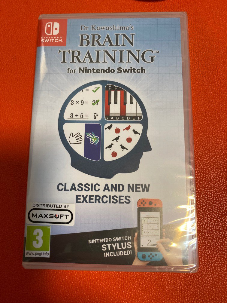 Dr Kawashima's Brain Training, Switch, Video Gaming, Video Games ...