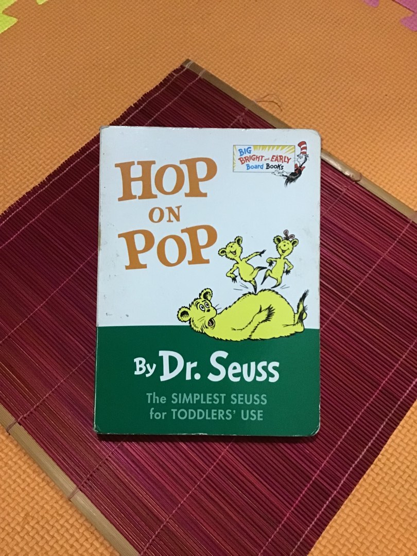 DR. SEUSS HOP ON POP BIG BOARD BOOK, Hobbies & Toys, Books & Magazines ...