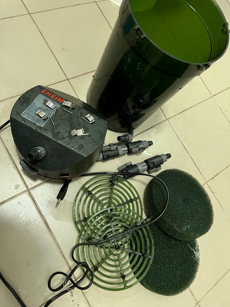 Eheim 250 classic canister filter aquarium, Pet Supplies, Homes & Other ...