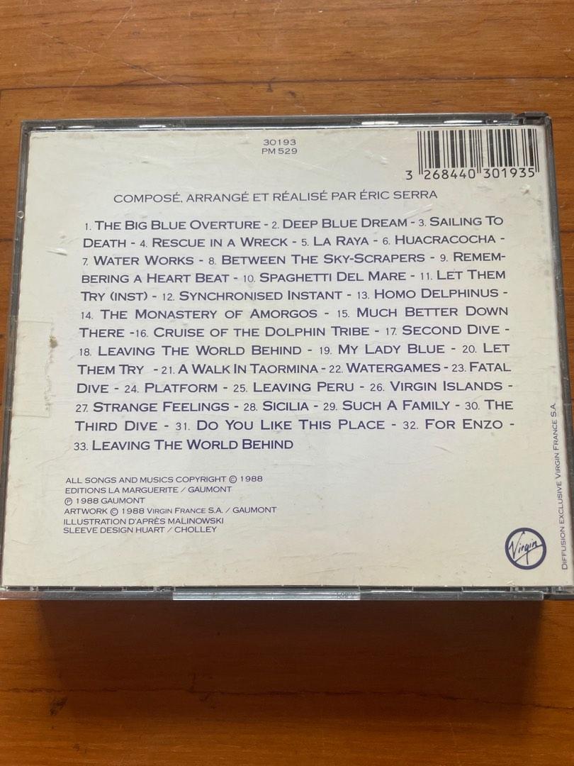 Eric Serra The Big Blue Movie Soundtrack (2 CD Edition), Hobbies & Toys ...