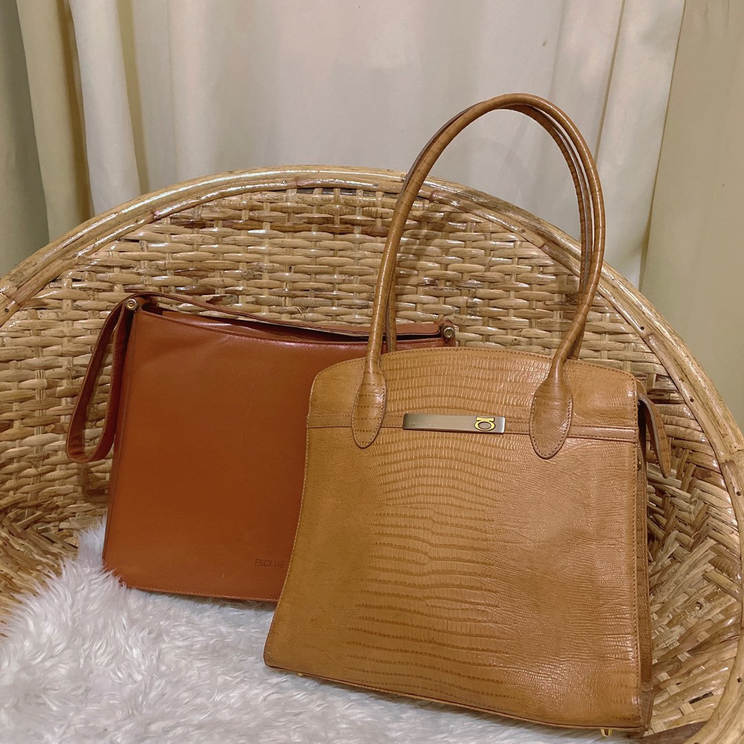 Esquire Buy 1 take 1 Long Handle Structured shoulder Bag, Women's ...