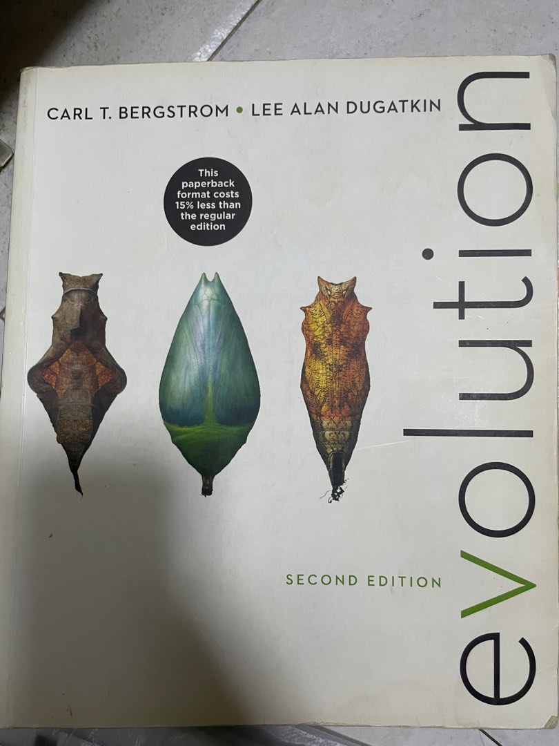 Evolution textbook, Hobbies & Toys, Books & Magazines, Textbooks on ...