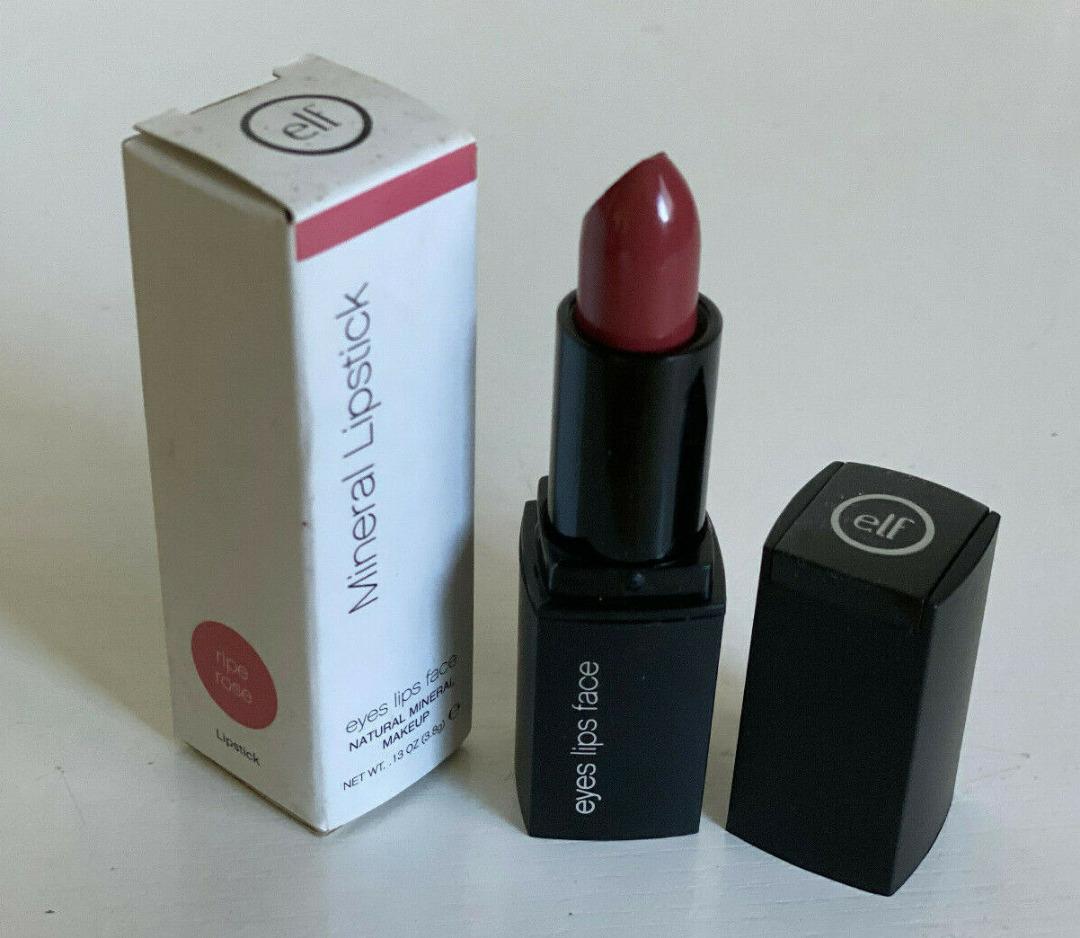 EYES LIPS FACE E.L.F. ELF NATURAL MINERAL LIPSTICK IN RIPE ROSE - SALE ...