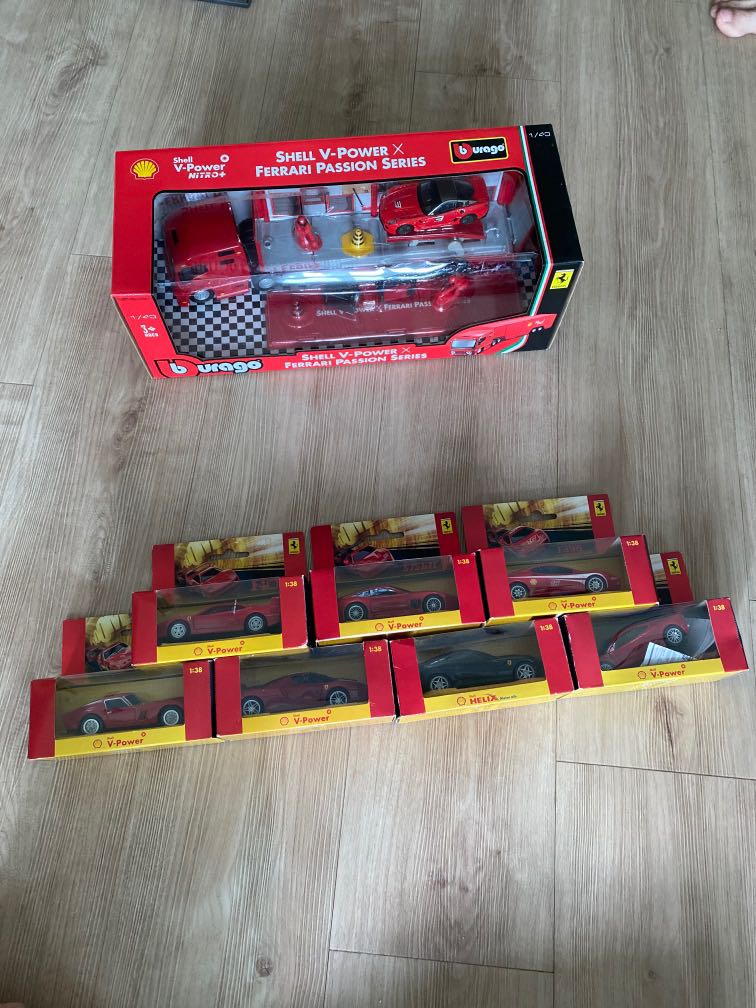 Ferrari shell v power passion series, Hobbies & Toys, Memorabilia ...