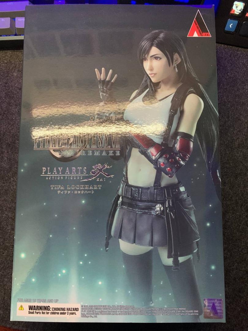 FF7R Play Arts Kai Set of 4 Cloud-v1, Tifa, RedXIII, Rufus, Hobbies & Toys, Toys & Games on ...