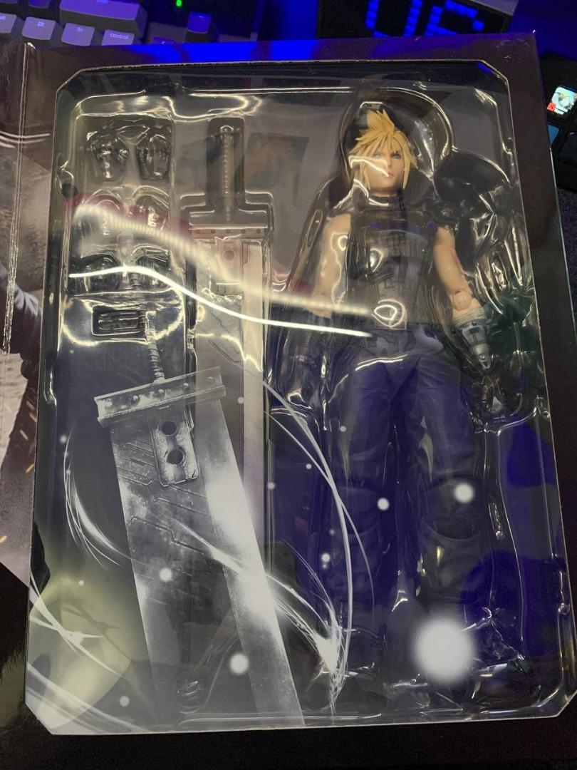 FF7R Play Arts Kai Set of 4 Cloud-v1, Tifa, RedXIII, Rufus, Hobbies & Toys, Toys & Games on ...