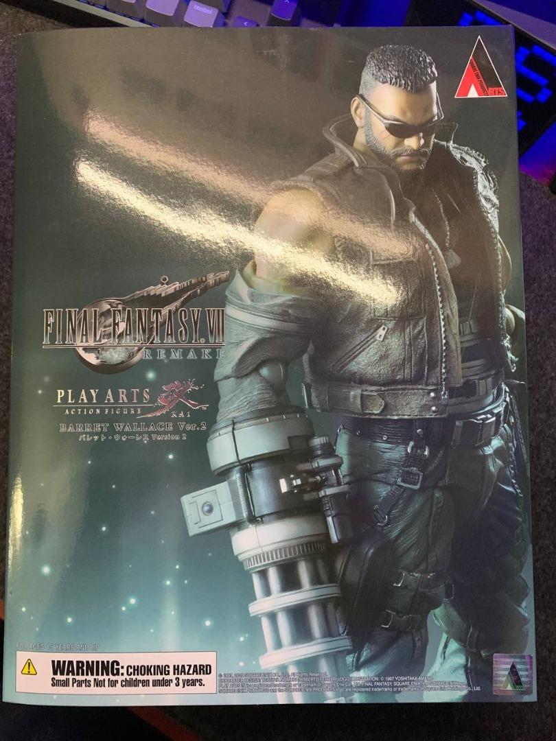 FF7R Play Arts Kai Set of 5 Cloud, Barret, Tifa, Aerith, RedXIII (MISB), Hobbies & Toys, Toys ...