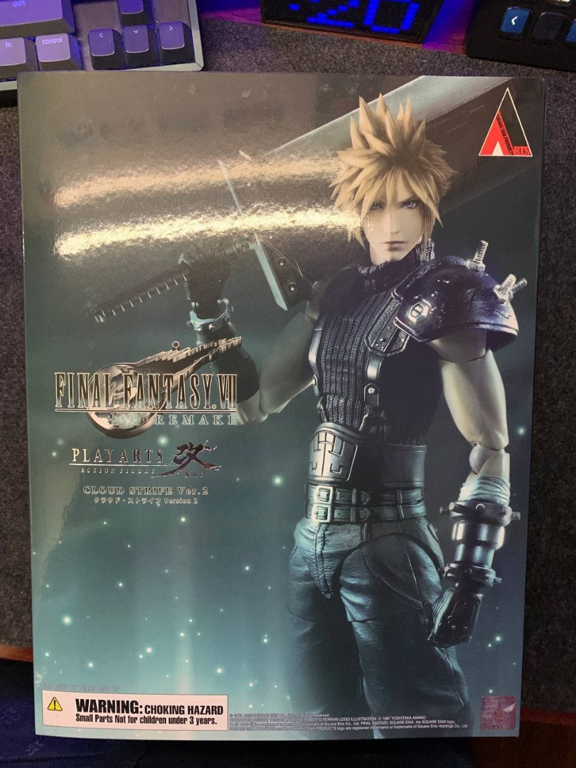 FF7R Play Arts Kai Set of 5 Cloud, Barret, Tifa, Aerith, RedXIII (MISB), Hobbies & Toys, Toys ...