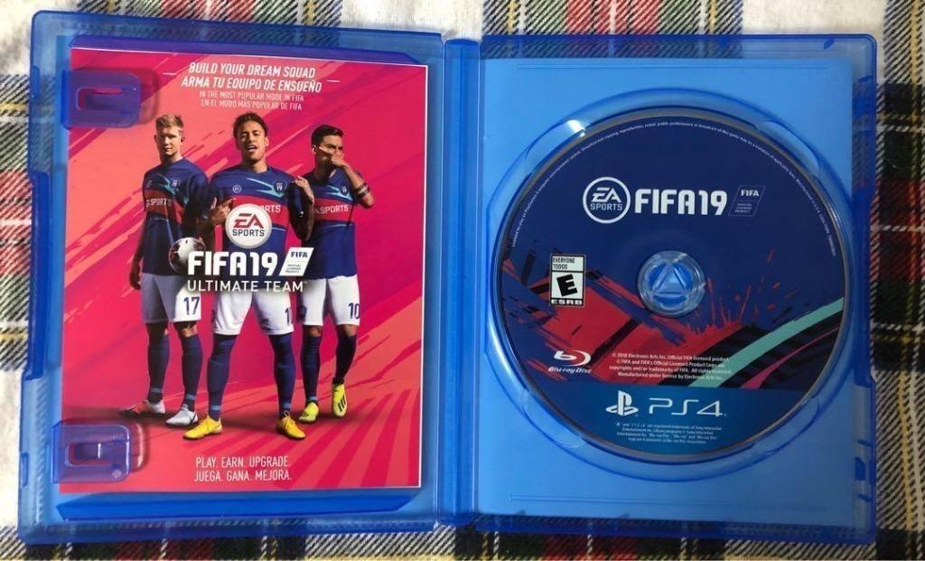 FIFA 19 PS4 Game EA Sports Playstation 4 PS 4 FIFA19 Cristiano Ronaldo ...