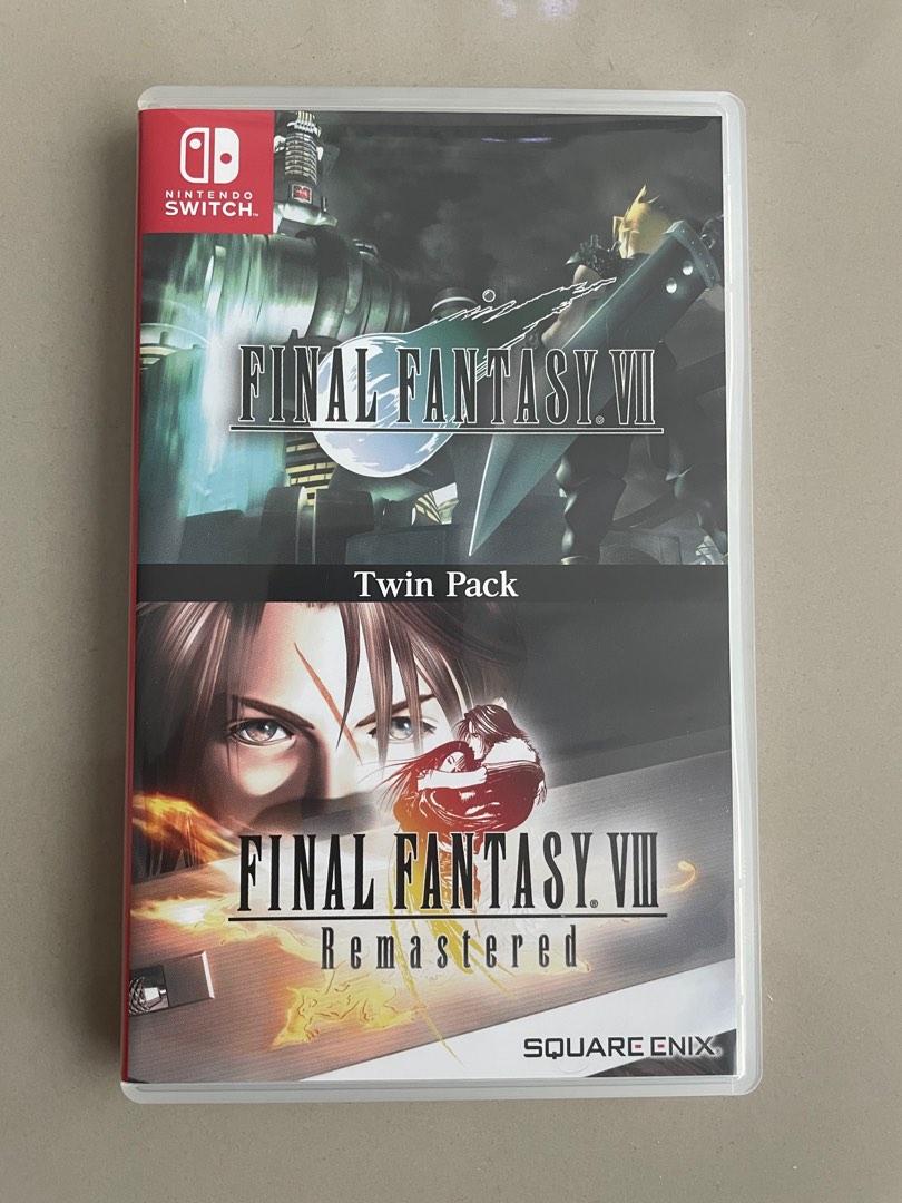 Final Fantasy VII & Final Fantasy VIII Remastered Twin Pack Nintendo ...