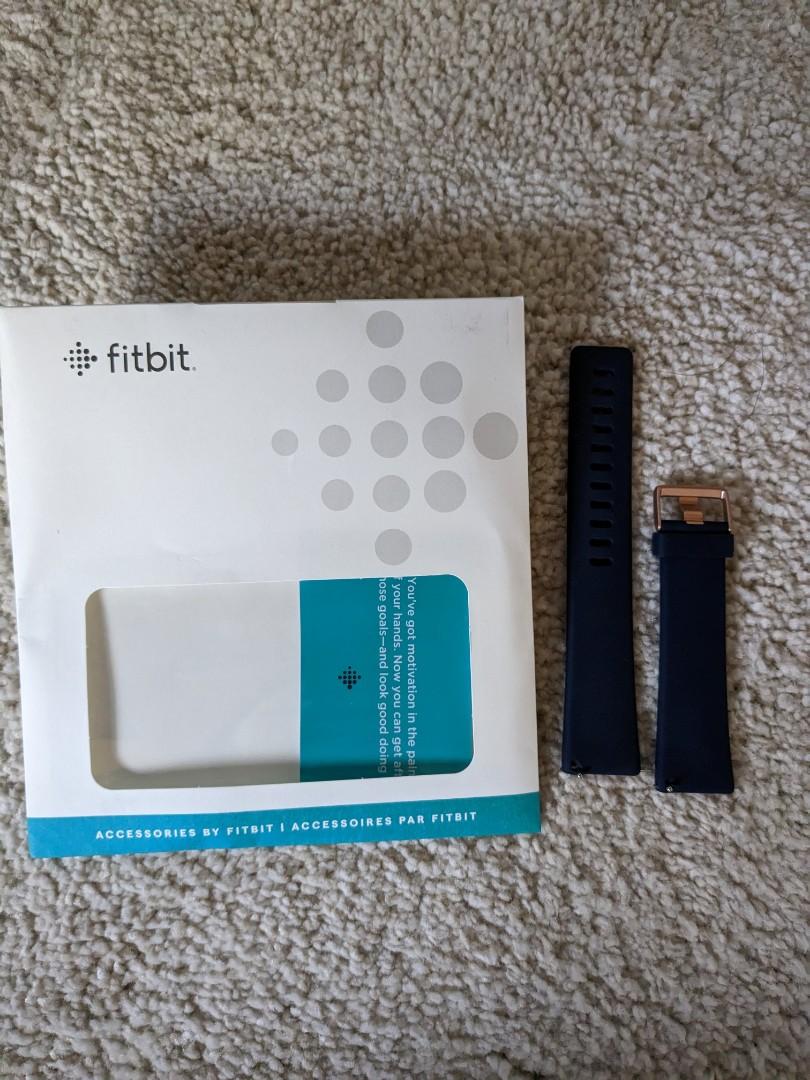 Fitbit Versa 2 classic Band - Blue, Women's Fashion, Watches ...