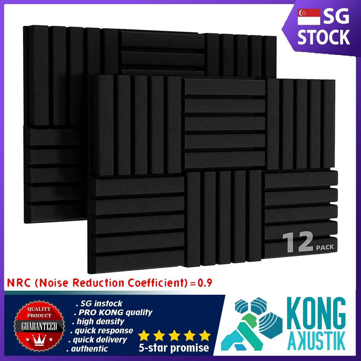 [FOAM] Webetop 12 Pack Acoustic Panels 2 X 12 X 12 Inches Acoustic Foam ...