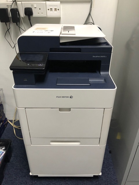 Fuji Xerox CM315z Multifunction Laser Printer & Scanner, Computers & Tech, Printers, Scanners ...