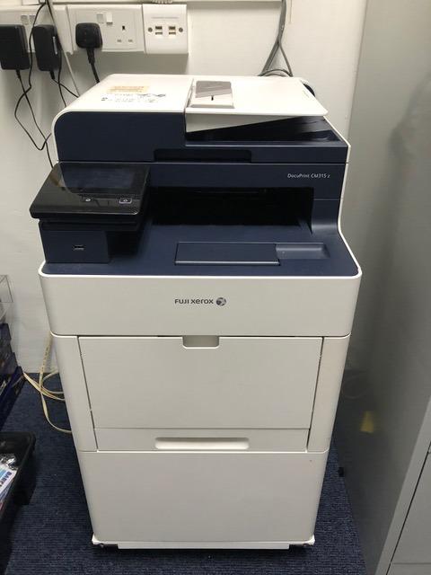 Fuji Xerox CM315z Multifunction Laser Printer & Scanner, Computers ...