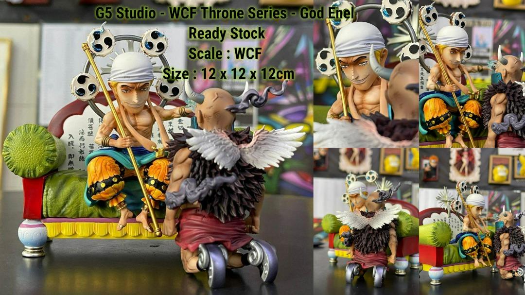 G5 Studio - WCF Throne Series - God Enel, Hobbies & Toys, Toys & Games on Carousell