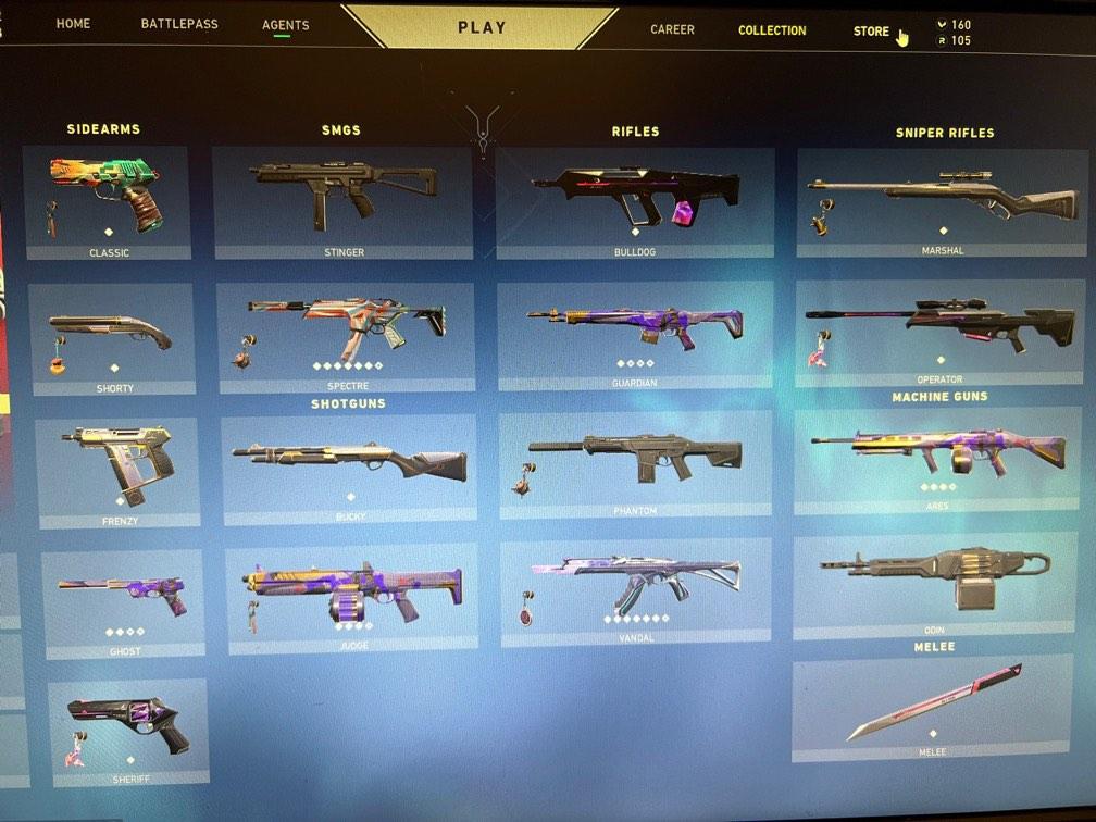 Gold 1 Ranked Sentinels Of Light Vandal, Prime Spectre, Ktac Blade 18/ ...