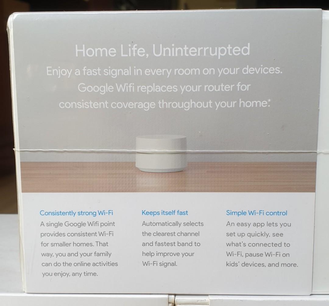 Google Wifi Mesh Router, Computers & Tech, Parts & Accessories ...