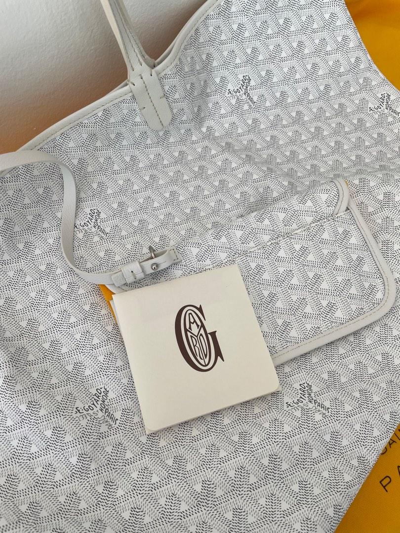 Goyard Saint Louis (Blanc), Luxury, Bags & Wallets on Carousell