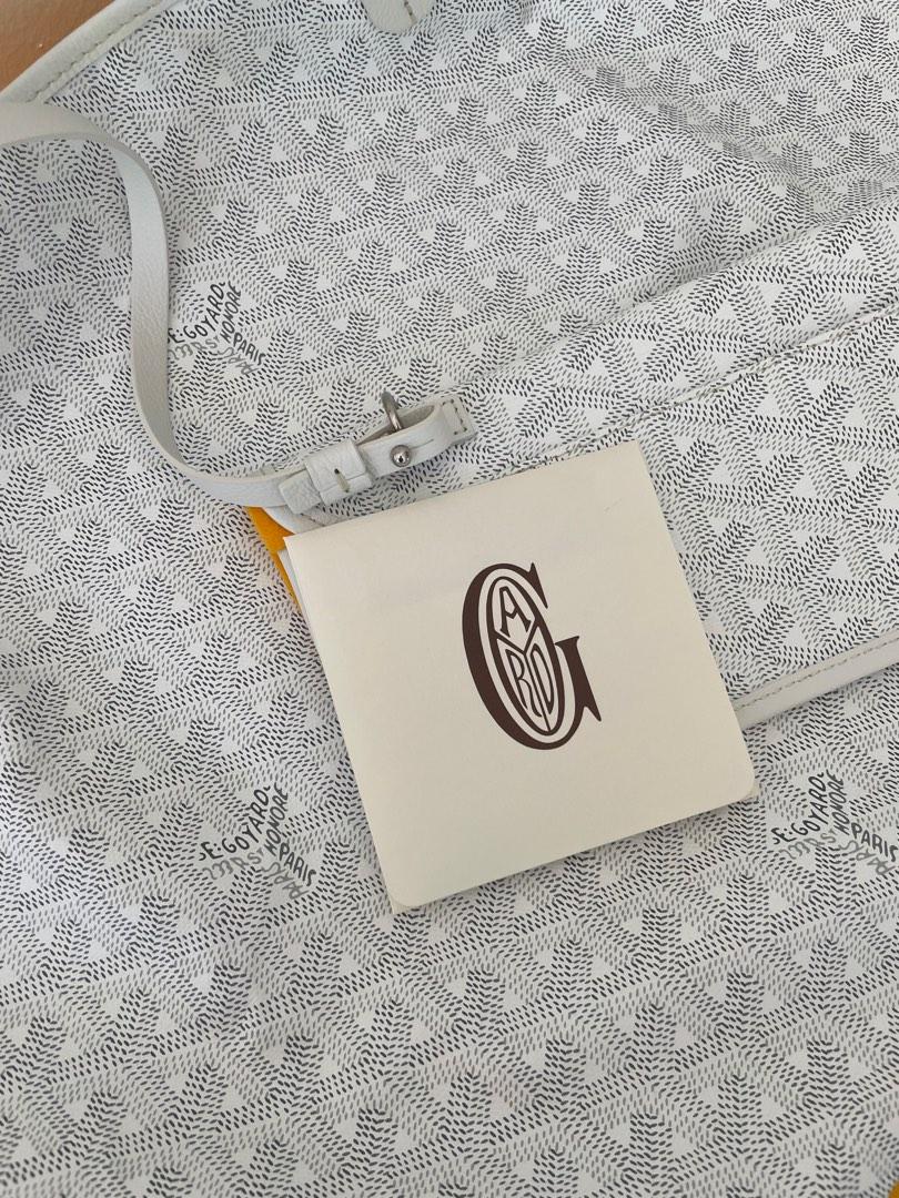 Goyard Saint Louis (Blanc), Luxury, Bags & Wallets on Carousell