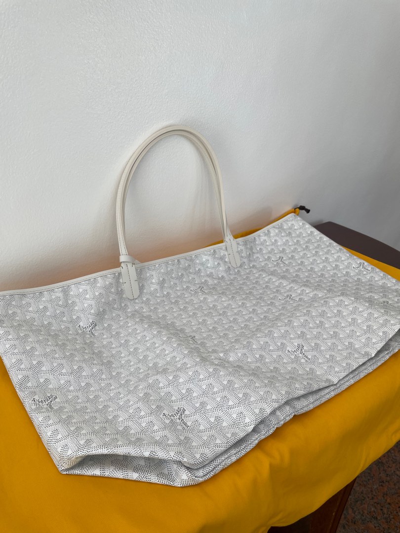 Goyard Saint Louis (Blanc), Luxury, Bags & Wallets on Carousell