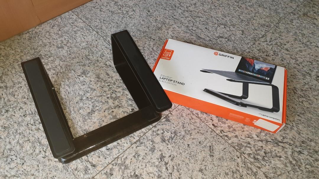Griffin Evalator Laptop Stand - Black Edition, Computers & Tech ...