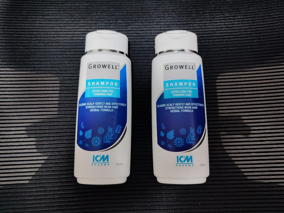 Growell Shampoo 2x200ml, Beauty & Personal Care, Hair on Carousell