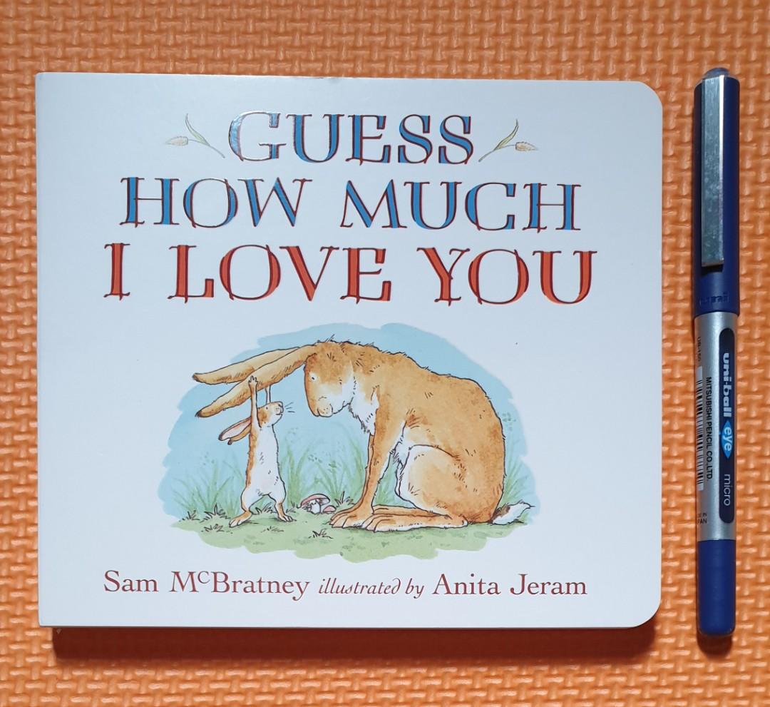 Guess How Much I Love You board book, Hobbies & Toys, Books & Magazines ...