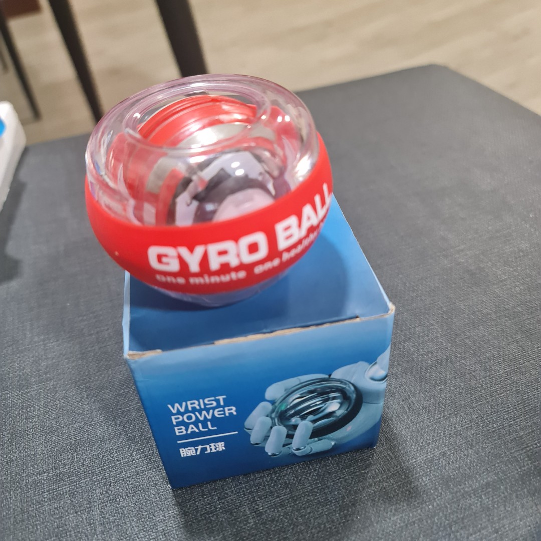 Gyro ball, Sports Equipment, Exercise & Fitness, Toning & Stretching ...