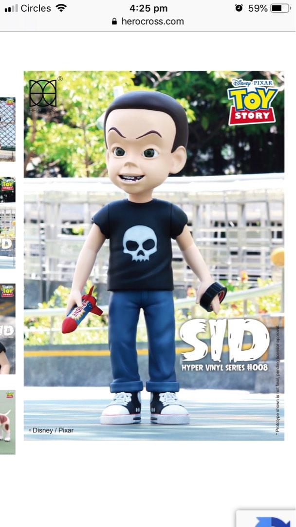 Herocross Toy Story Sid #008 Scud #018 BIG SIZE, Hobbies & Toys, Toys & Games on Carousell