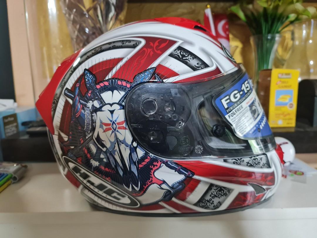 HJC FG-15 fullface, Motorcycles, Motorcycle Apparel on Carousell