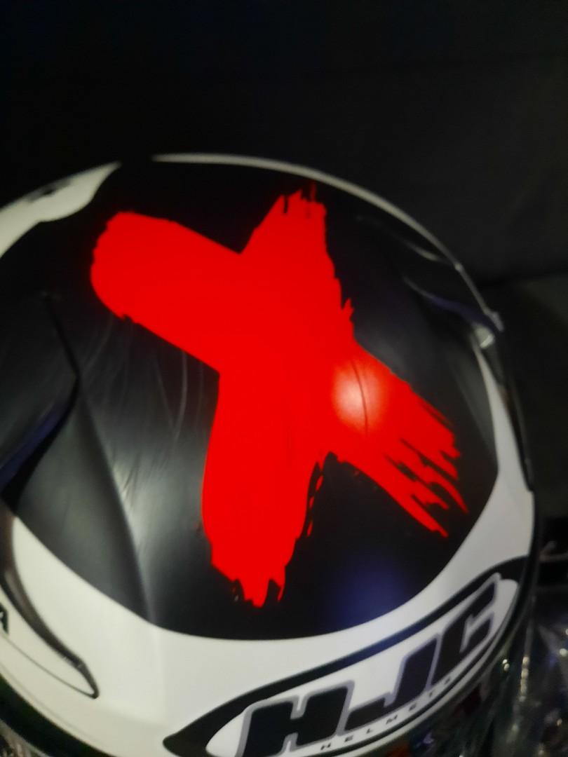 Hjc rpha 10 jorge lorenzo helmet, Hobbies & Toys, Toys & Games on Carousell