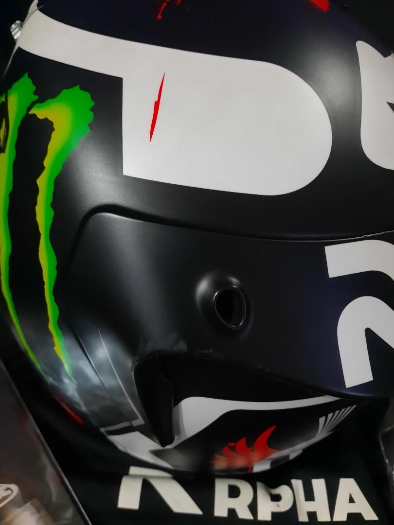 Hjc rpha 10 jorge lorenzo helmet, Hobbies & Toys, Toys & Games on Carousell