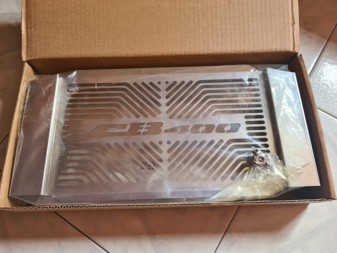 Honda CB400SF Radiator Guard, Motorcycles, Motorcycle Accessories on ...