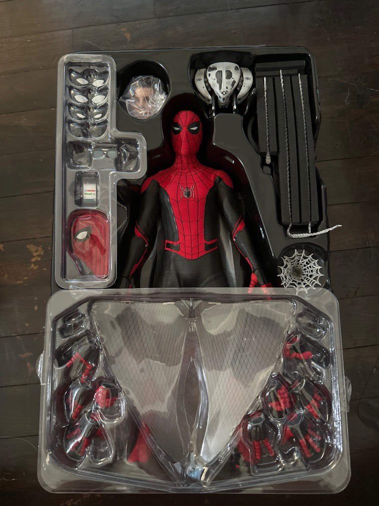 Hot toys Spider-man upgraded suit, Hobbies & Toys, Toys & Games on ...