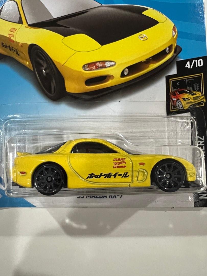 Hotwheels ‘95 Mazda RX-7 (Yellow), Hobbies & Toys, Toys & Games on ...
