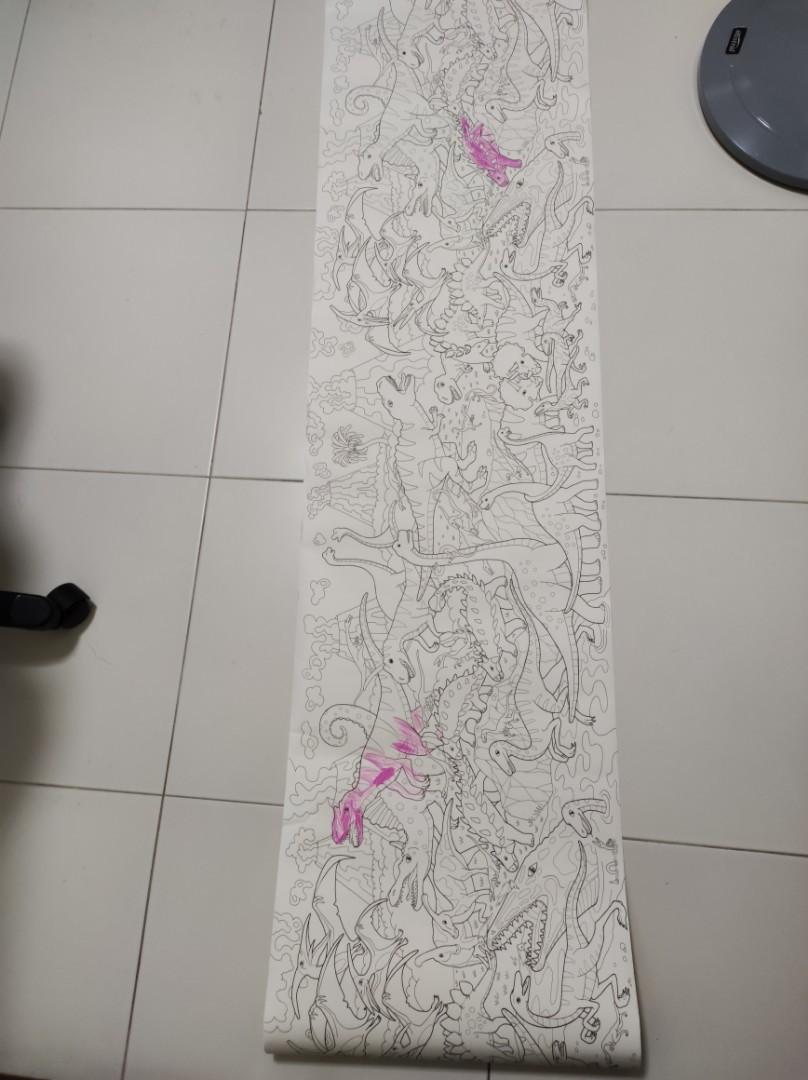 ikea colouring paper roll, Hobbies & Toys, Stationery & Craft, Art ...