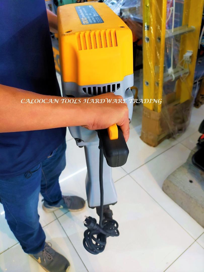 INGCO 2200W Demolition Breaker/Jack Hammer with Anti-Vibration System ...