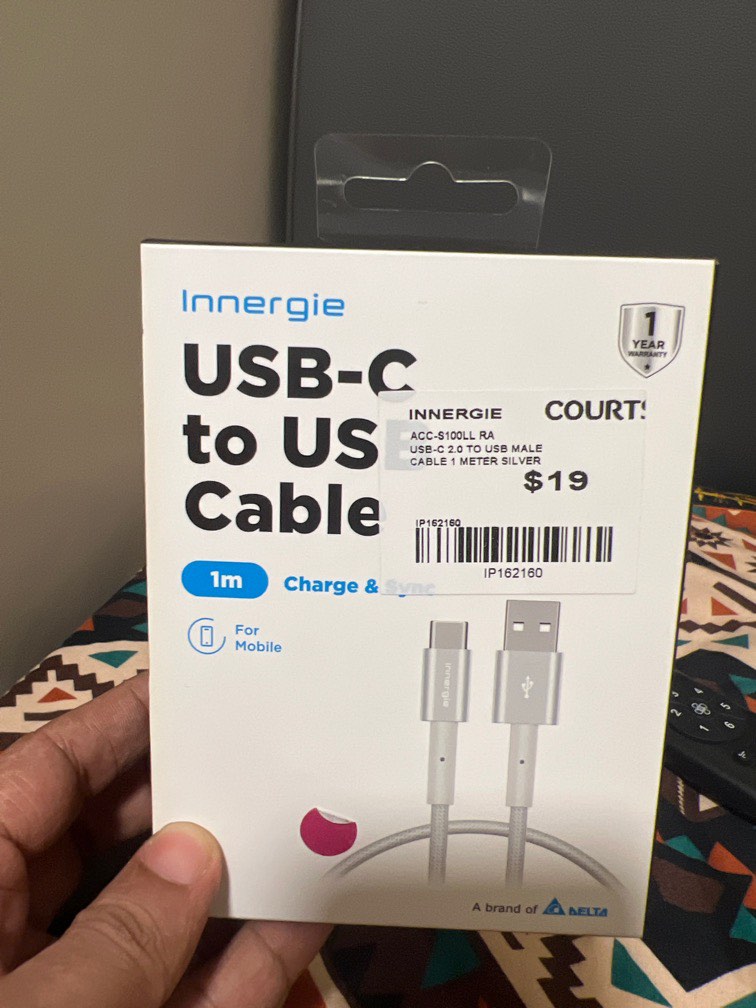 Innergie USB-C to USB cable, Mobile Phones & Gadgets, Mobile & Gadget ...