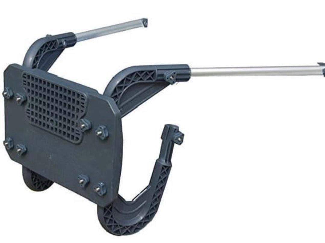 Intex Seahawk 4 inflatable boat with outboard motor mounting ...