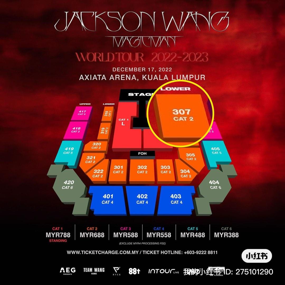 Jackson Wang Concert Malaysia, Tickets & Vouchers, Event Tickets on ...